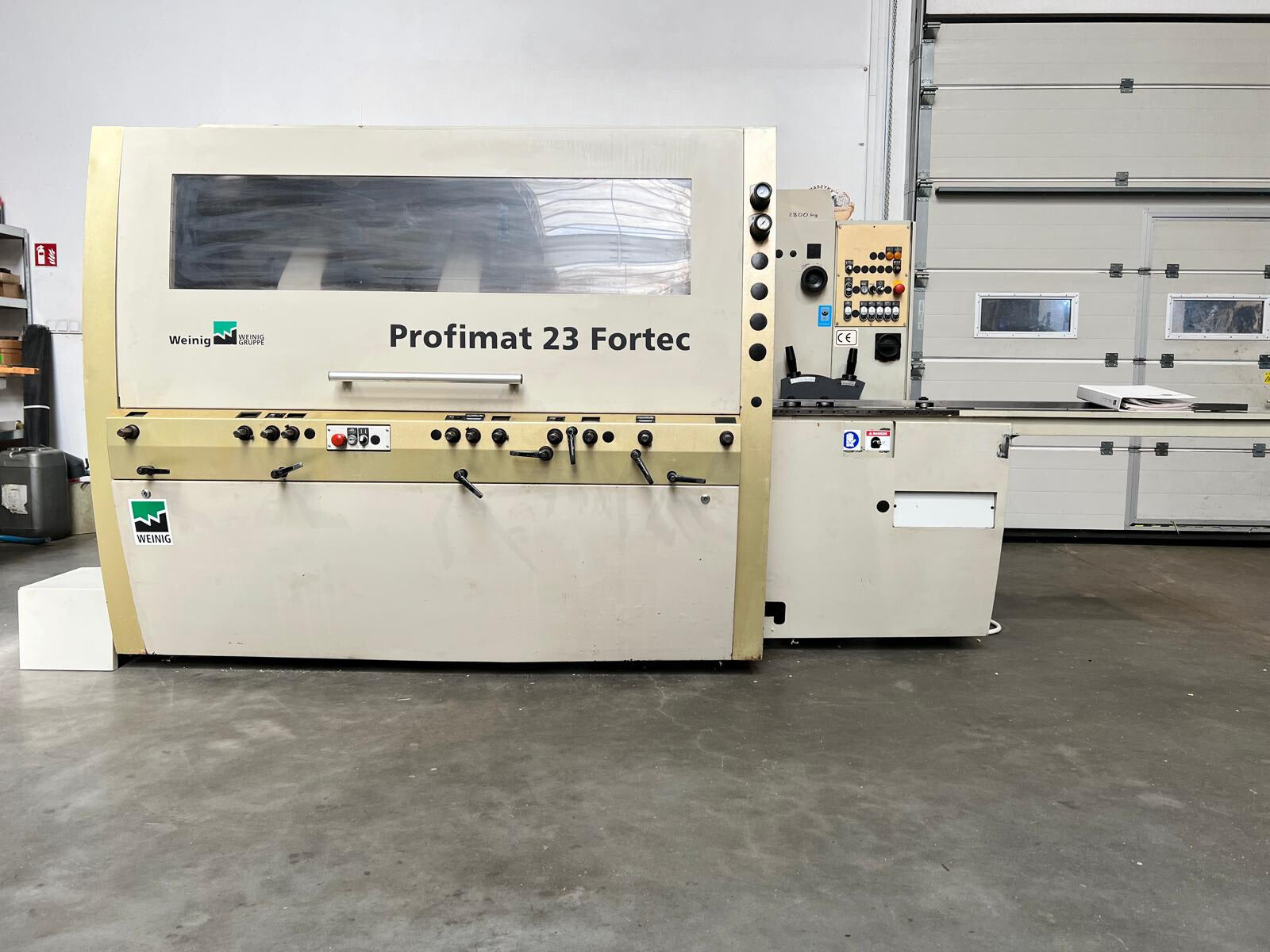 Keturpusės obliavimo staklės Weinig Profimat 23 Fortec | Industry Solutions